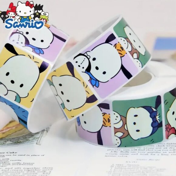 Office | 50pcs Sanrio Pochacco Sticker Roll | Poshmark